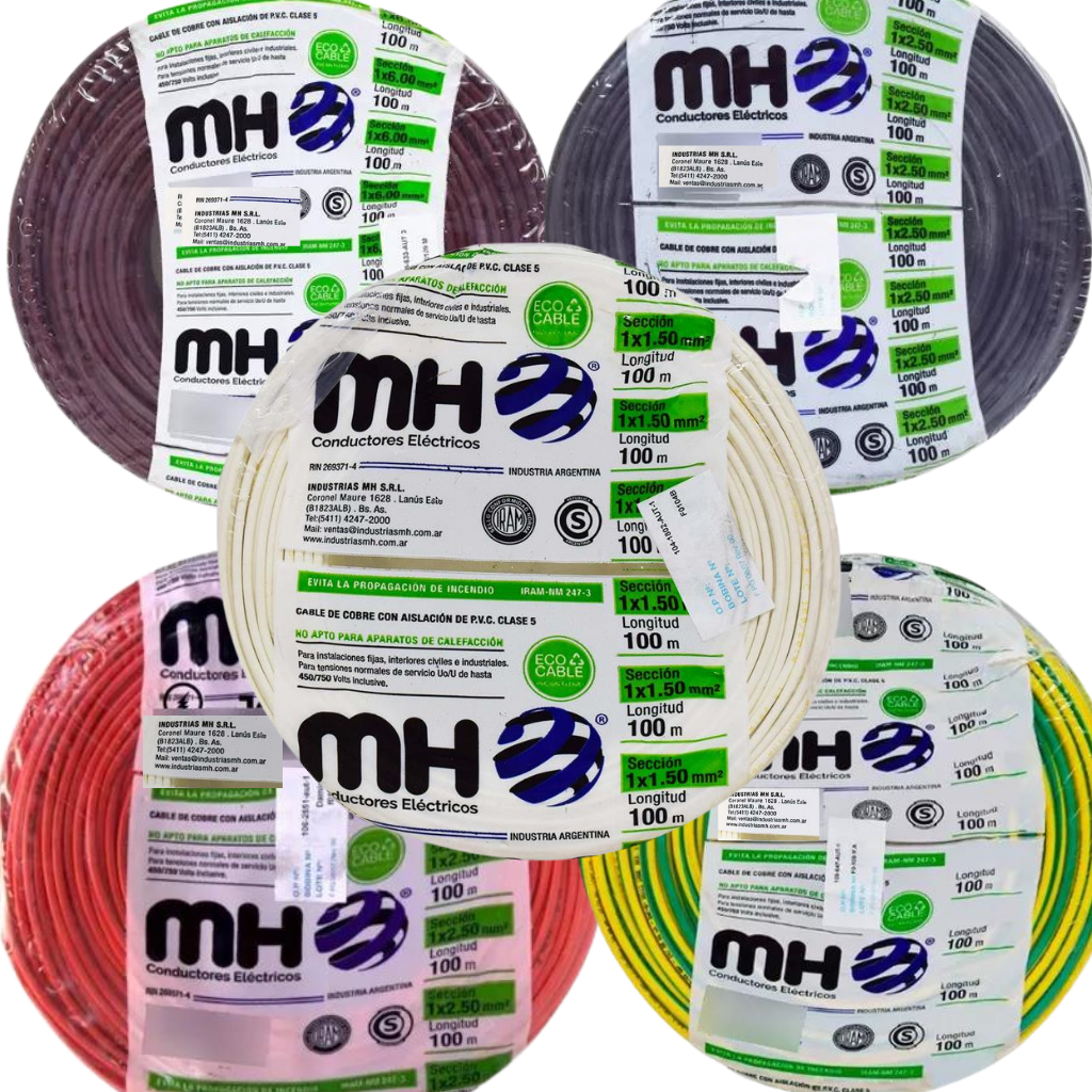 CABLE UNIPOLAR NORMA 0.75 CELESTE - Distribuidora Danirox